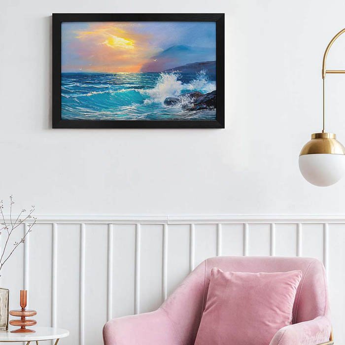 Horizontal Flat Framed Wall Art – podetcrew